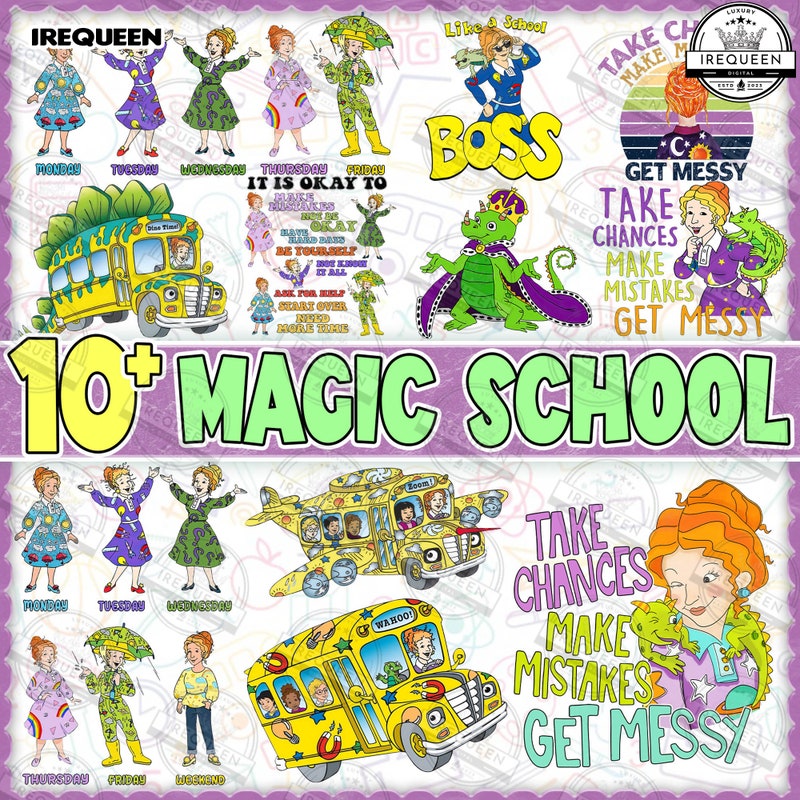 Magic School Bus - Etsy