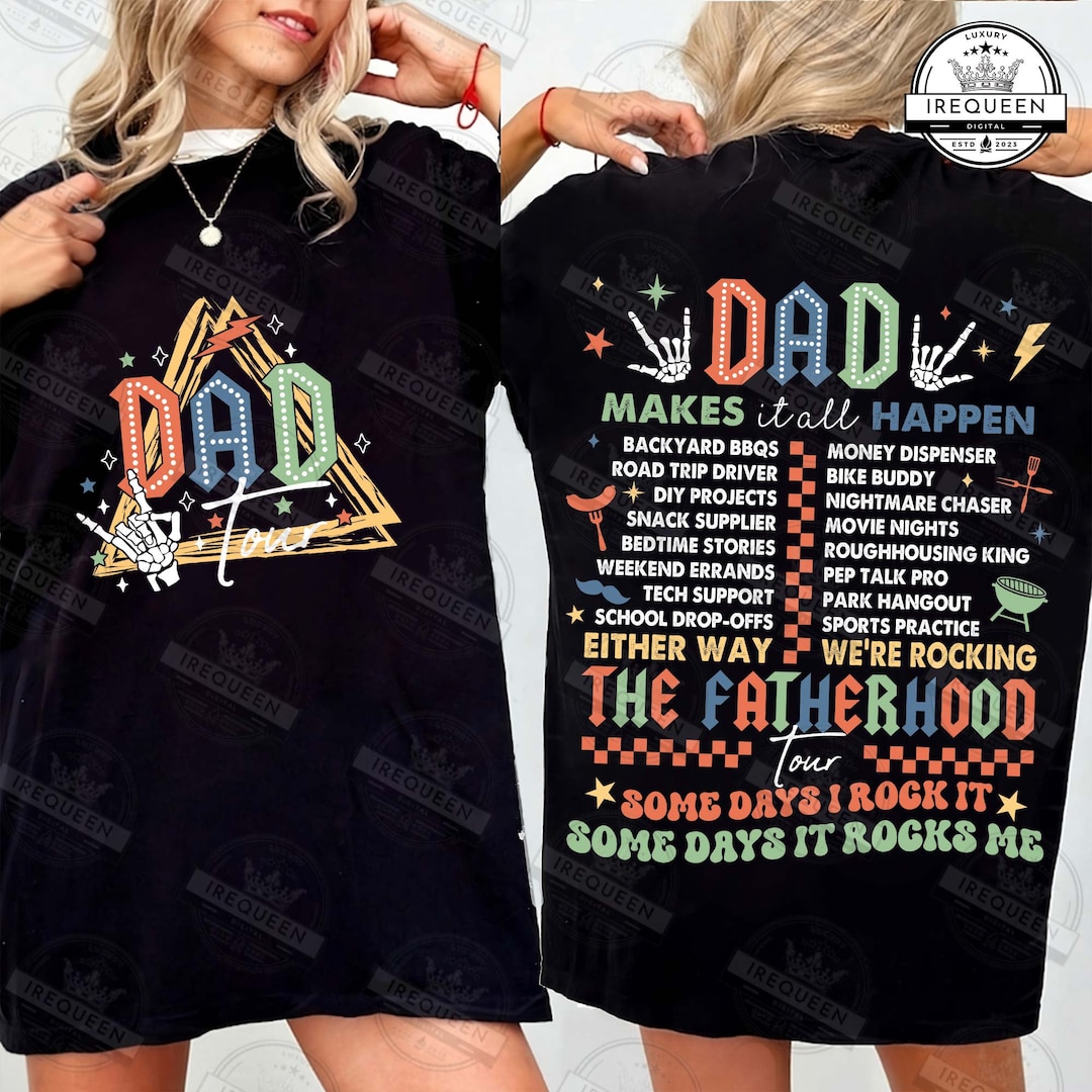 Dad Tour Png, Sometimes I Rock It Png, Dad Life Png, Fathers Day Gift ...