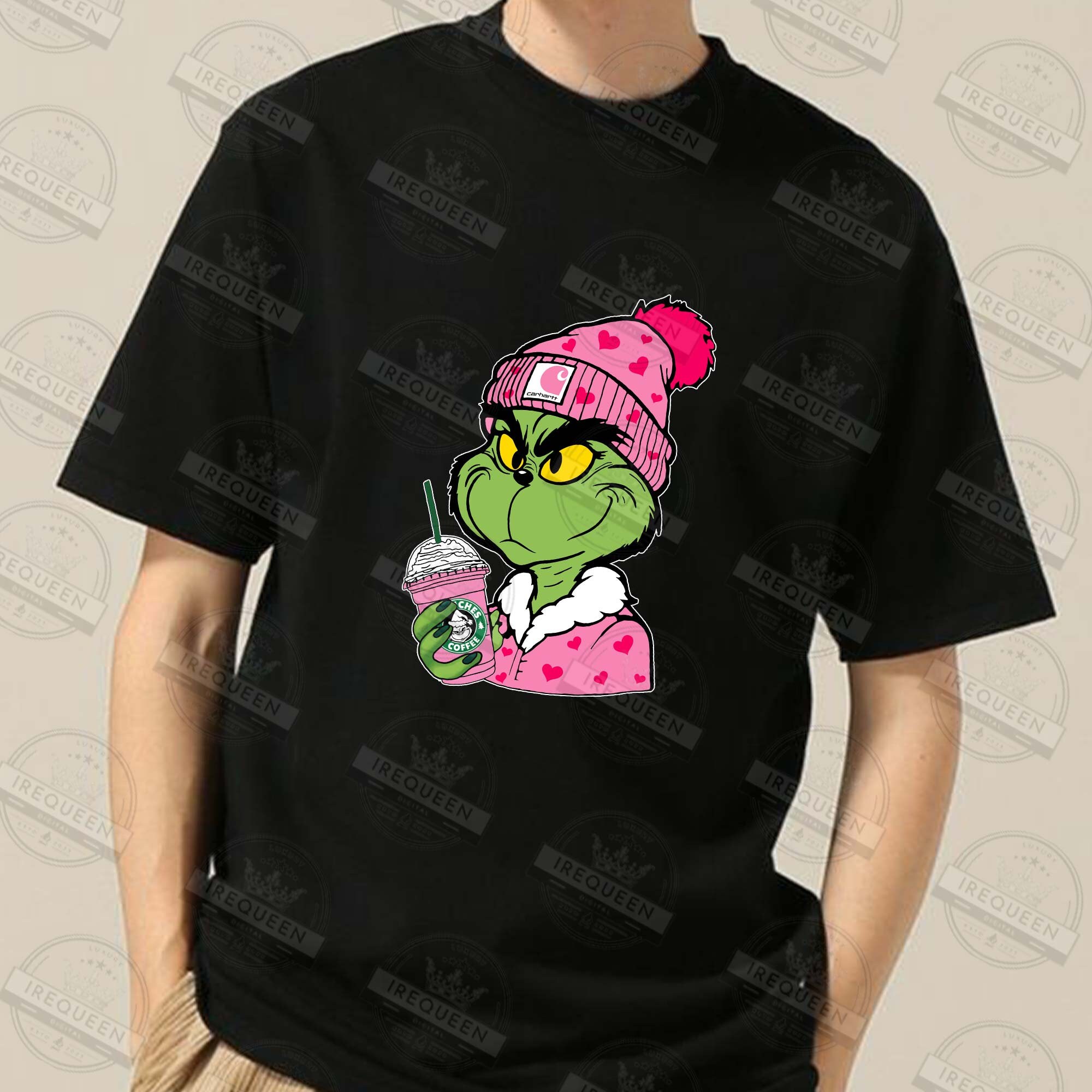 Pink Heart Leopard Boujee Cartoon and Stanley Tumbler Png - Etsy