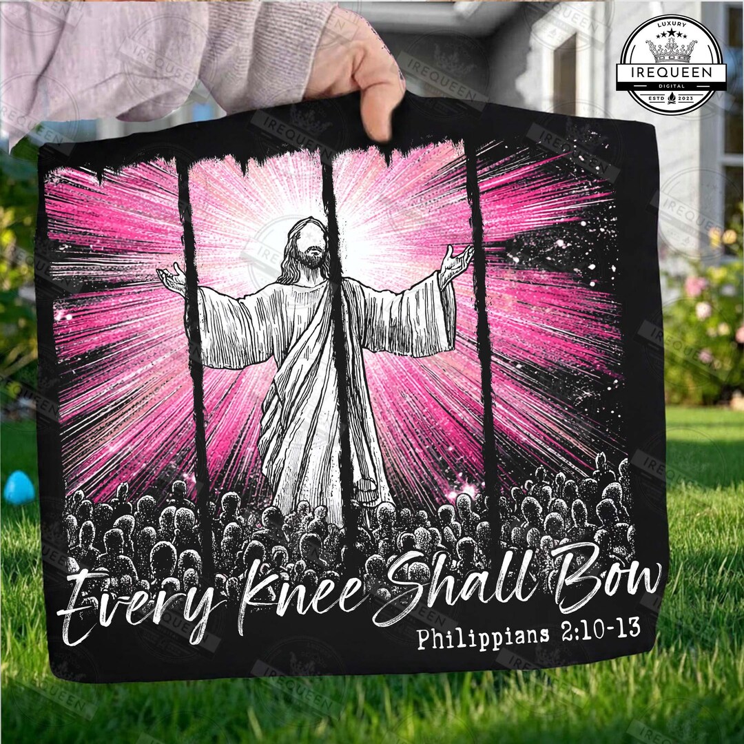 Every Knee Shall Bow Png, Easter God Jesus Png, Jesus Easter Bow, Bible ...