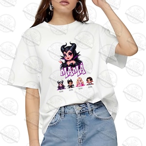 CUSTOM Halloween Witch Mama Png, Chibi Witch Mom Png, Personalize Name ...