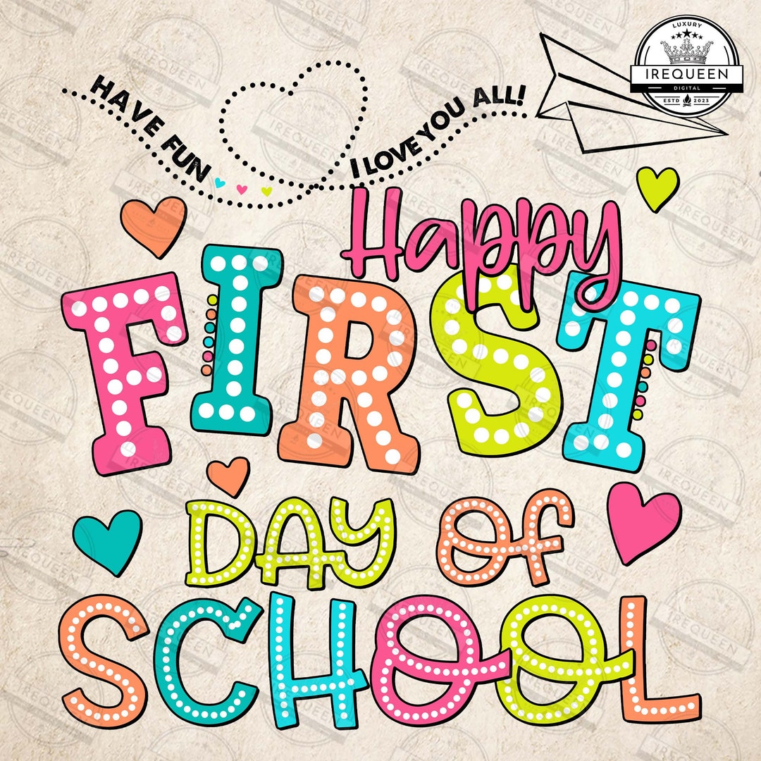 Happy First Day of School Png, Teacher Pencil Png, Teacher Appreciation ...