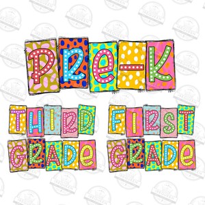 Rainbow Grade Bundle Png, Kindergarten Png, Teach Love Inspire Png ...