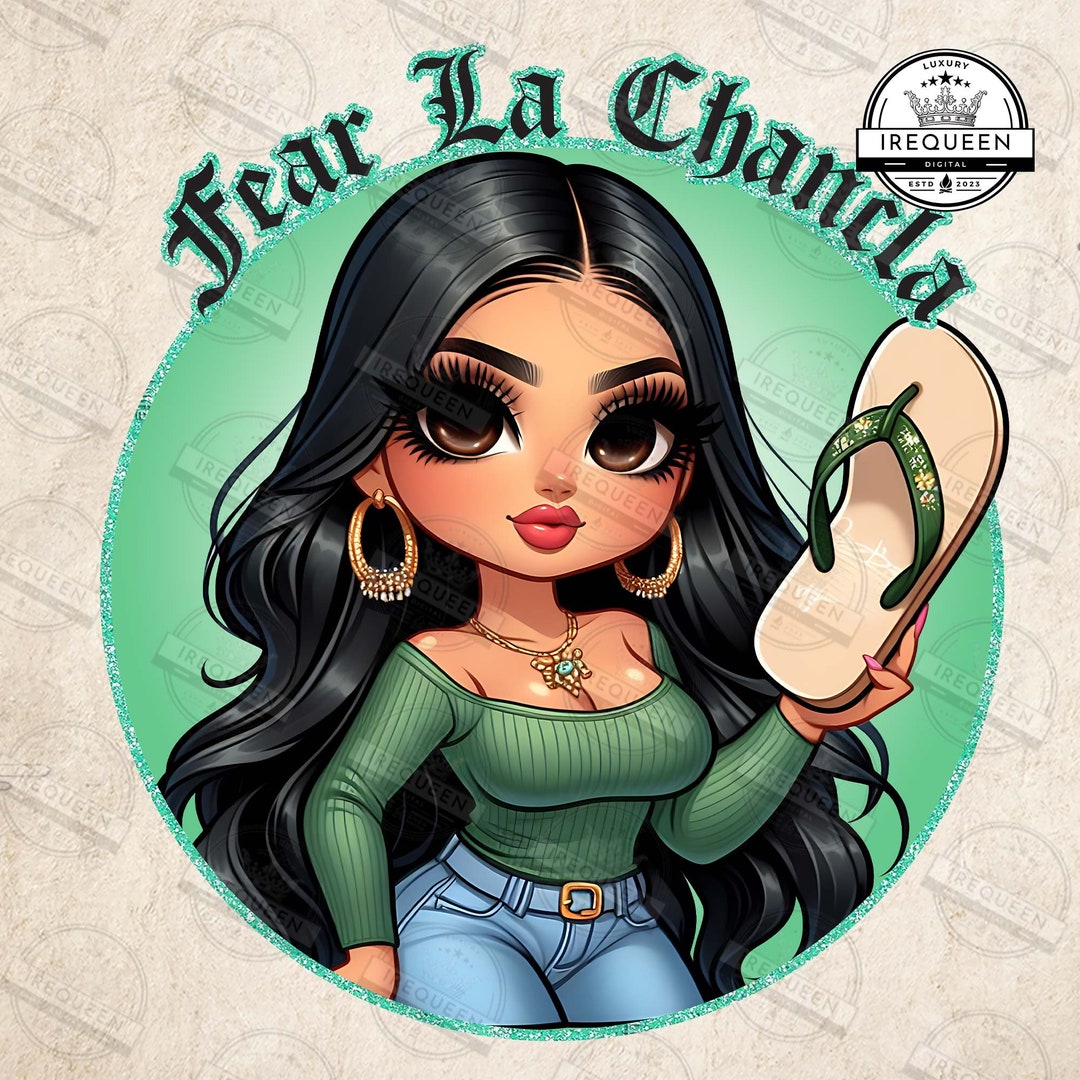 Funny Latina Mom Sayings Png, Chibi Style Latina Mother's Day Png, Gift ...