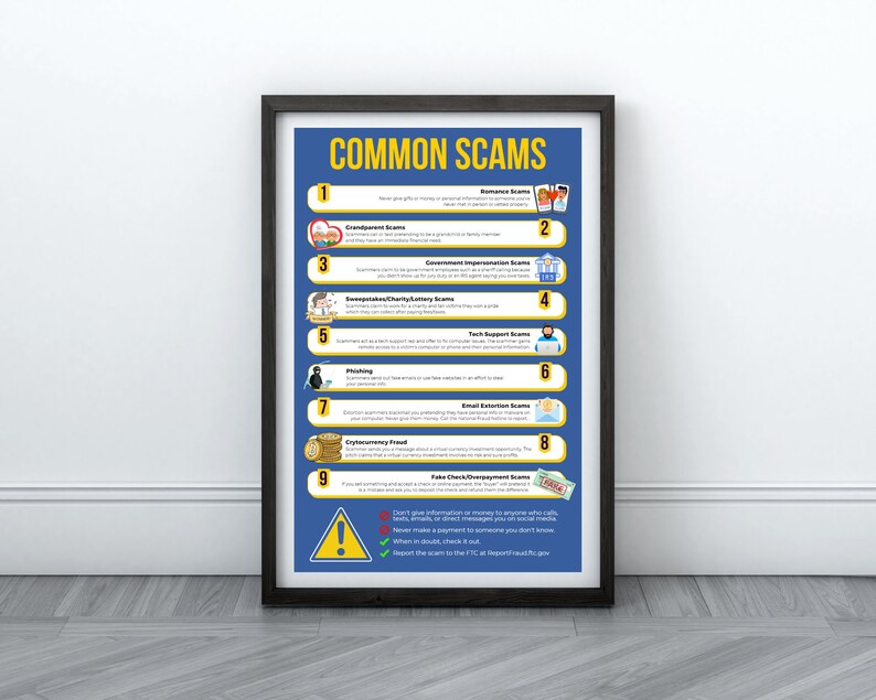 Common Scams Scam Awareness Identity Theft Nursing Home Assisted Living ...