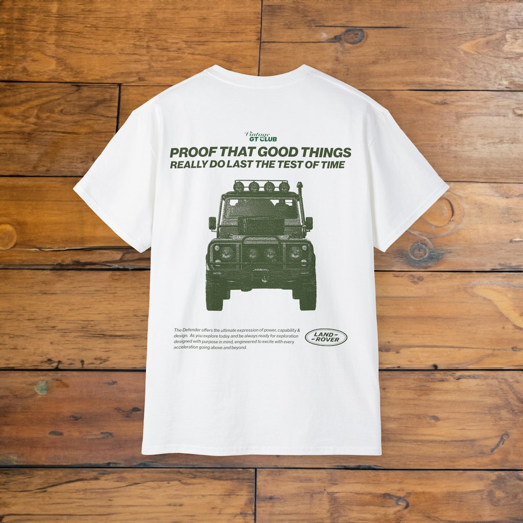 Land Rover Defender Vintage T-shirt Range Rover Tee Land - Etsy UK