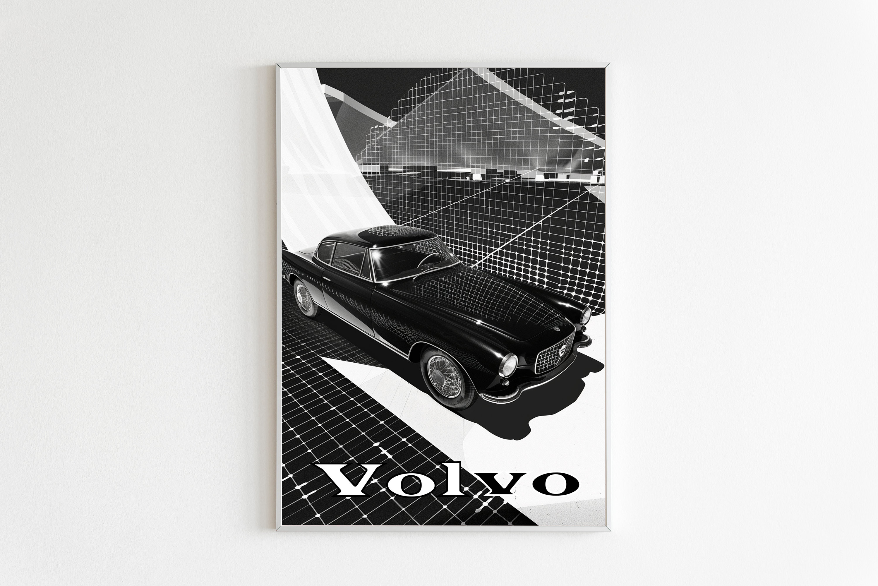 Car Poster Gift for Living Room Art Wall Decor Volvo Poster Wall Art ...