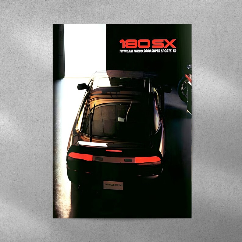 Car Poster Gift for Living Room Art Wall Decor Nissan Poster Wall Art ...