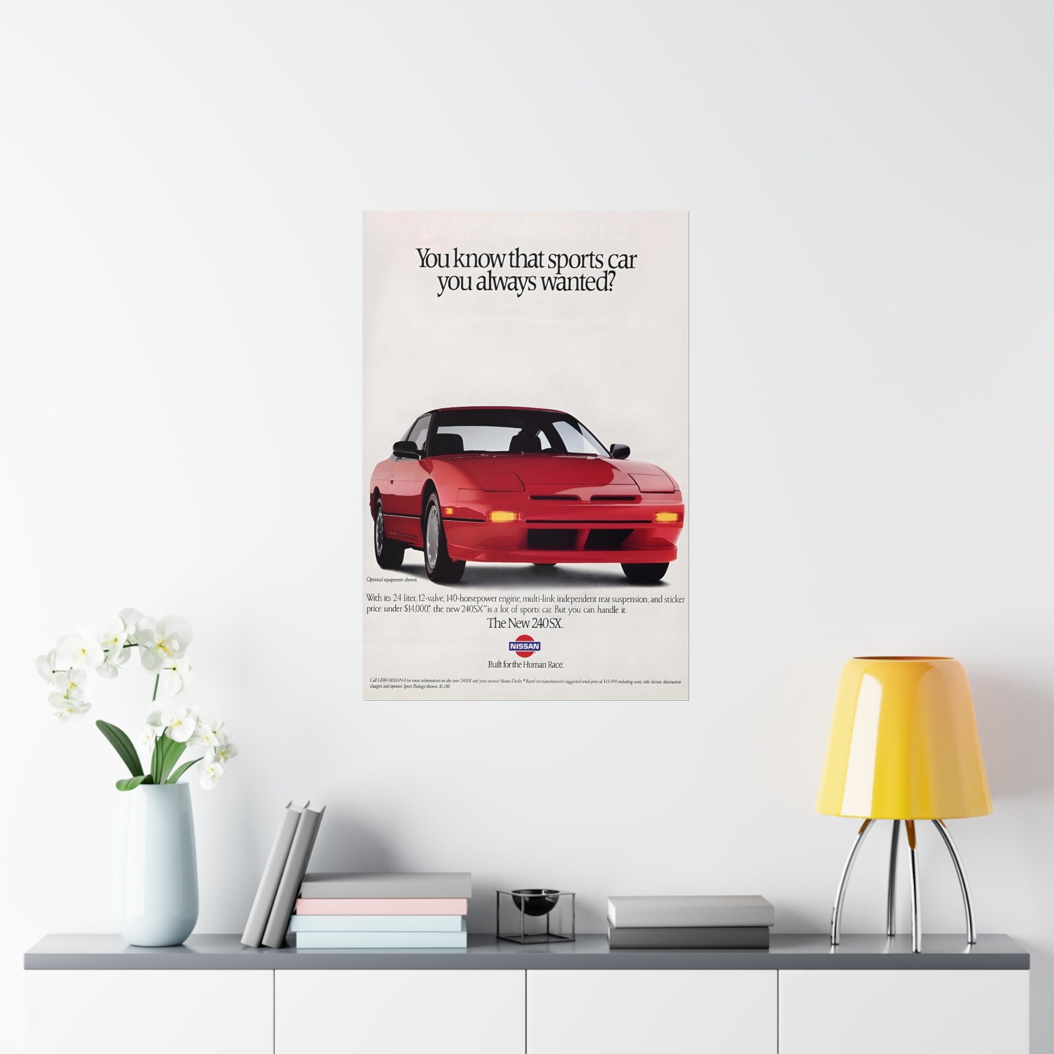 Nissan 240 SX Old School Racing Posters Racing Posters Car Posters Car ...