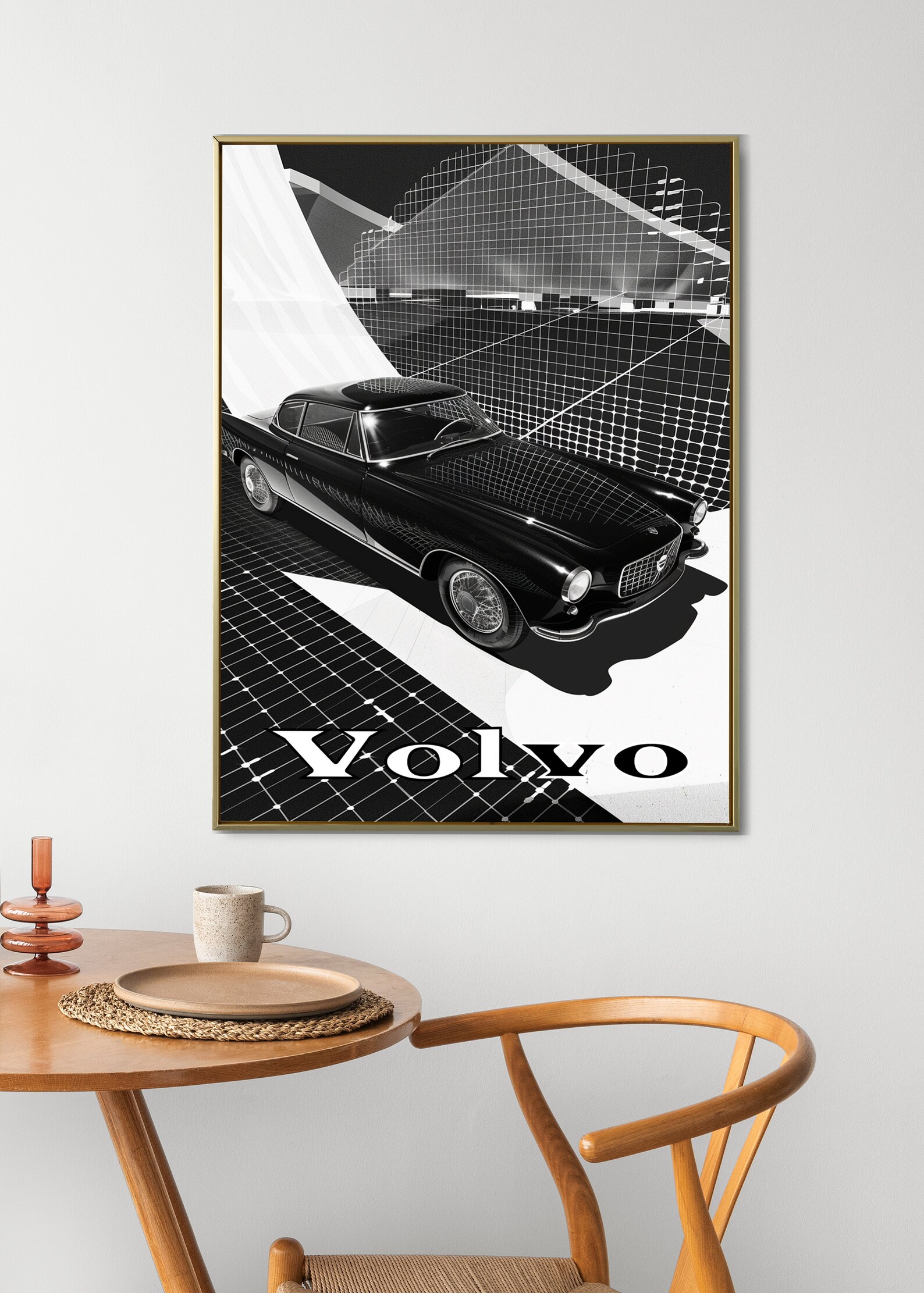 Car Poster Gift for Living Room Art Wall Decor Volvo Poster Wall Art ...