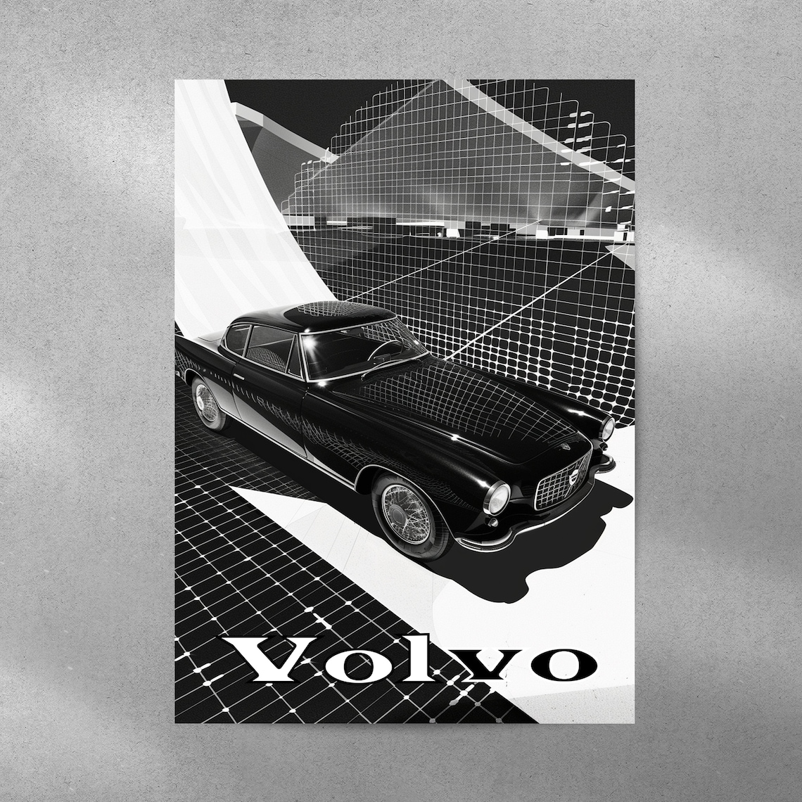 Car Poster Gift for Living Room Art Wall Decor Volvo Poster Wall Art ...