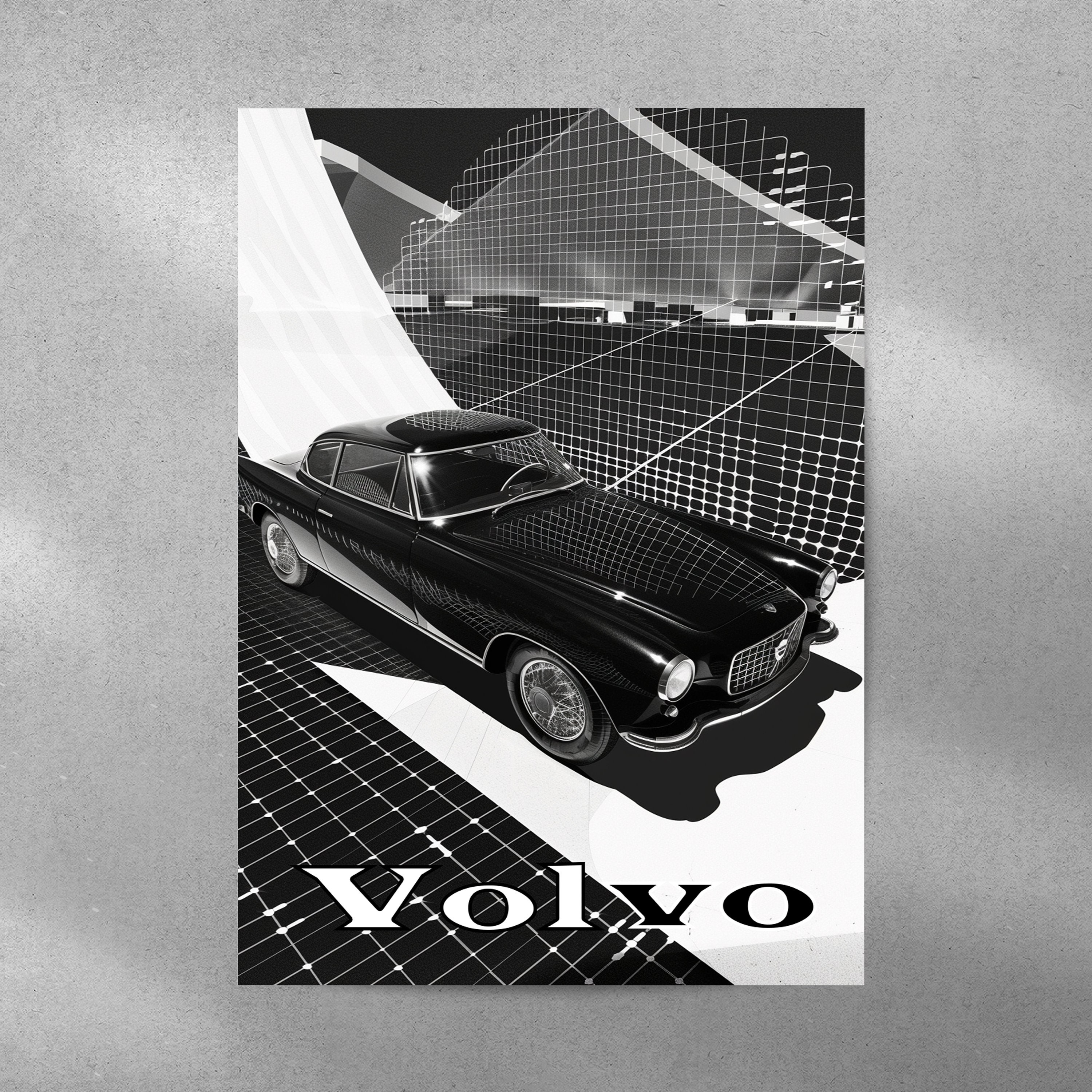 Car Poster Gift for Living Room Art Wall Decor Volvo Poster Wall Art ...
