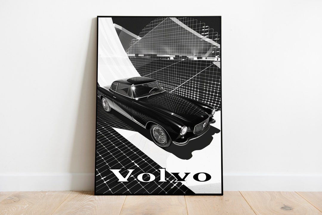 Car Poster Gift for Living Room Art Wall Decor Volvo Poster Wall Art ...