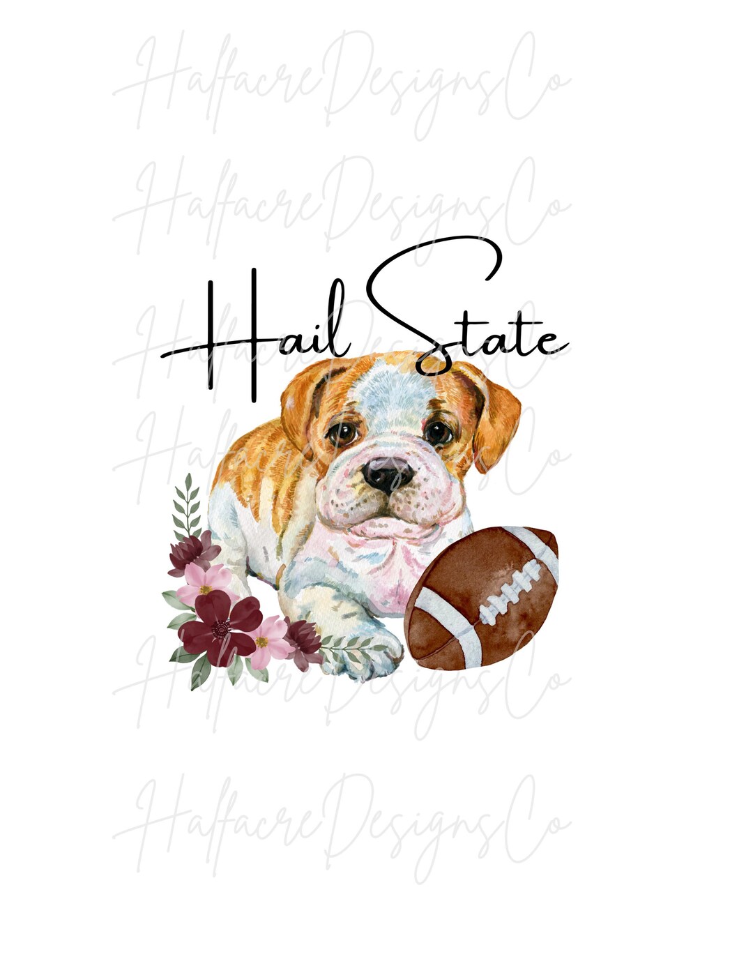 Hail State Png MSU Girly Bulldog Girl MS State Girly Png - Etsy
