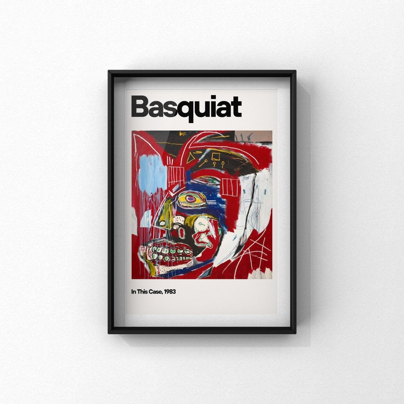 Poster BASQUIAT - Etsy