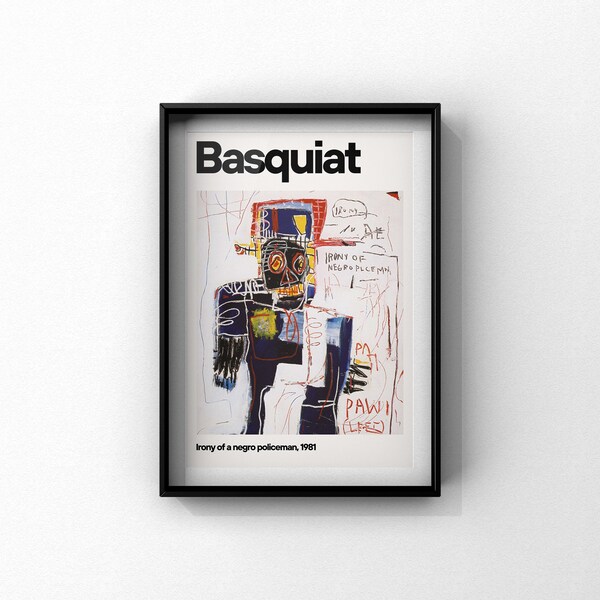 Basquiat Poster - Etsy