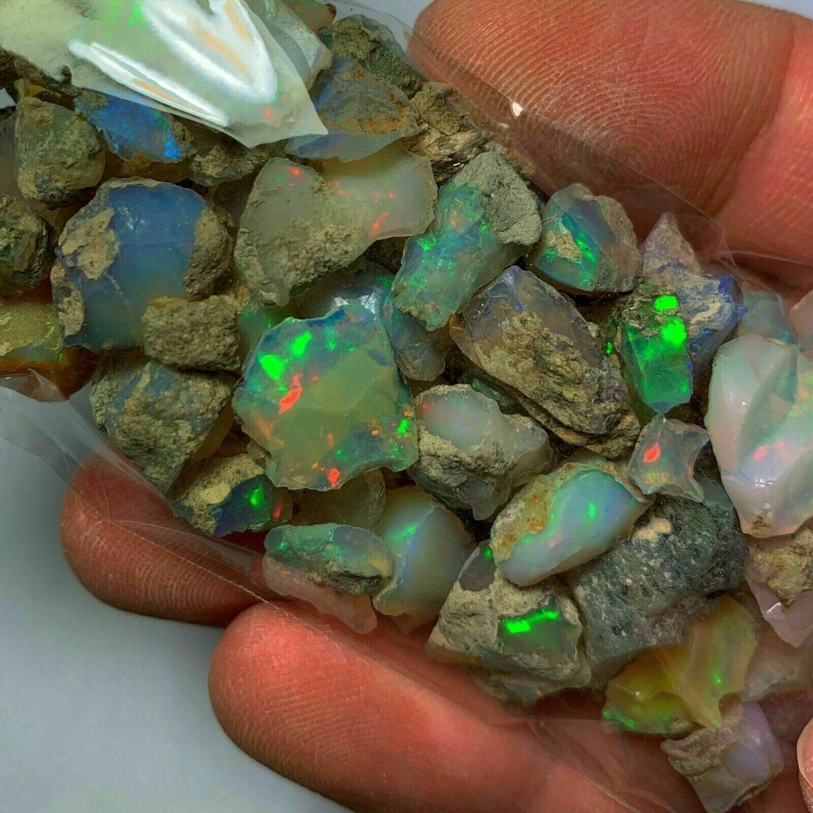 Ethiopia Opal Rough, Natural Ethiopia Opal, 100 Cts. Ethiopia Opal, Ethiopia Opal for Jewelry ...
