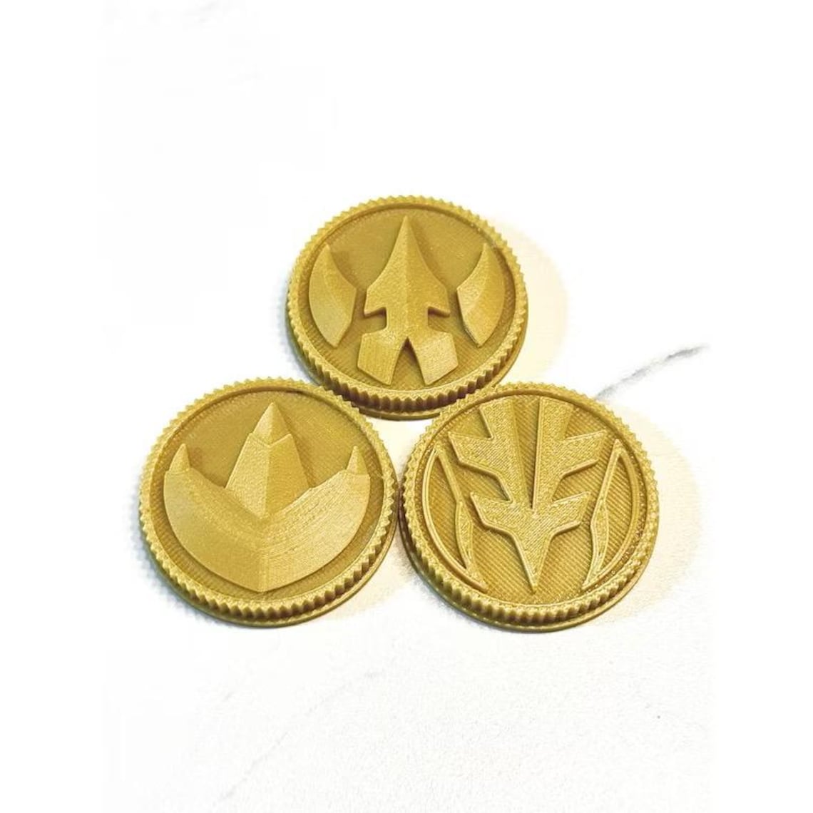 3D Printed Mighty Morphin Power Rangers Tommy’s Power Coin - Etsy