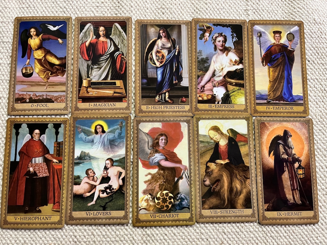 Brand New Angels Tarot Cards 78 Cards for Beginners Divination Tools ...