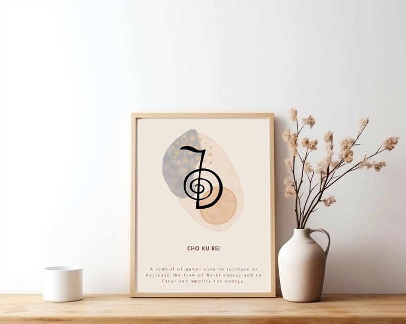 14 Reiki Symbol Poster, Digital Download, Printable Reiki Healing Art ...