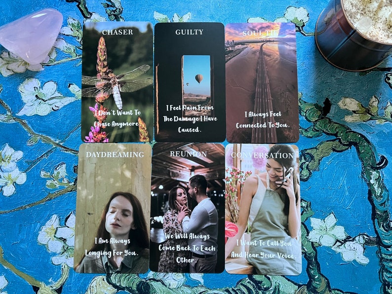 24 Hours No Contact-what is He Thinking Oracle Message Card Pull ...