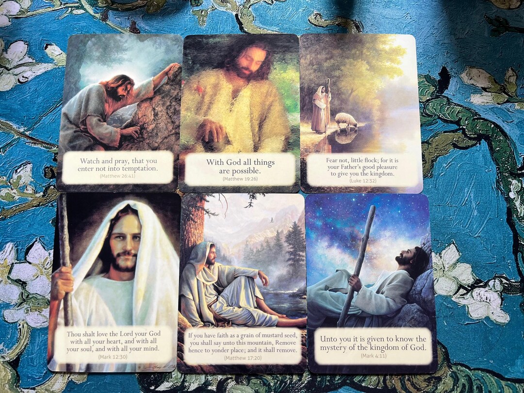 Brand New Loving Words From Jesus Oracle Cards Oracle Cards: 44 Cards ...