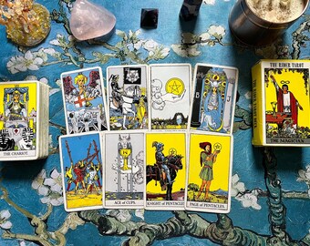 Chinese Tarot Card Deck by Jui Guoliang, Pocket Edition Tarot Cards for ...