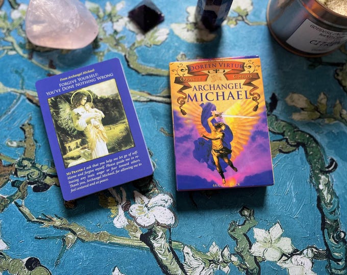 Brand New Archangel Michael Oracle Cards: 44 Cards Divination Tools ...