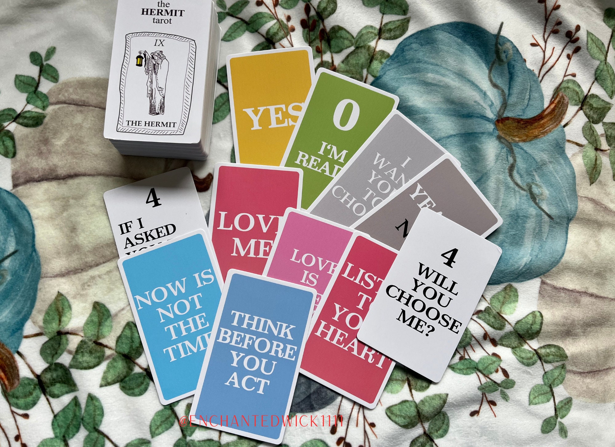 The Hermit Tarot Oracle Cards for Beginners Divination Tools Fortune ...