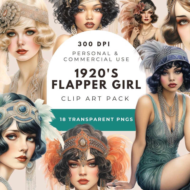Flapper Girl - Etsy