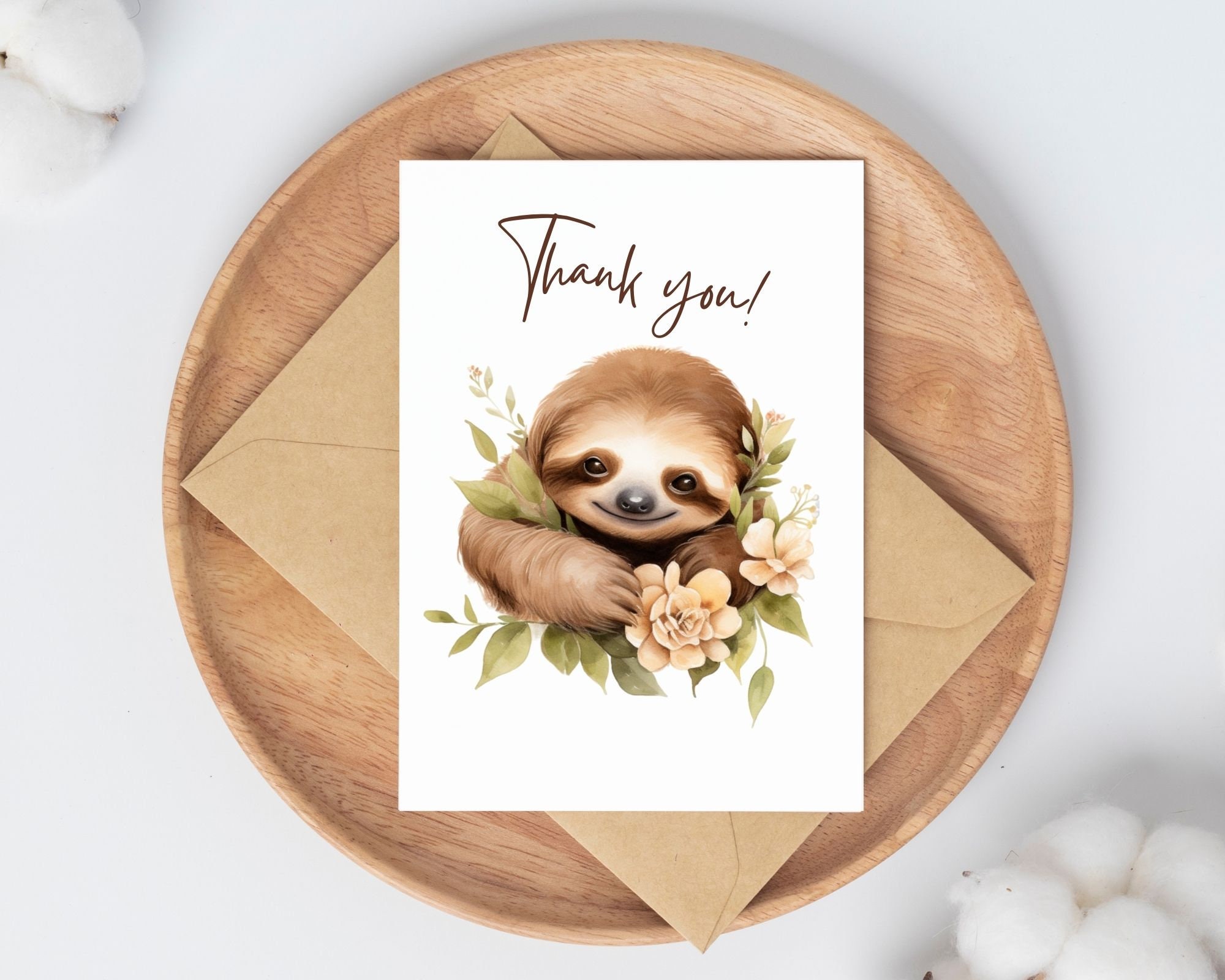 Cute Sloth Png, Commercial Use, Sloth Baby Shower, Digital Download ...