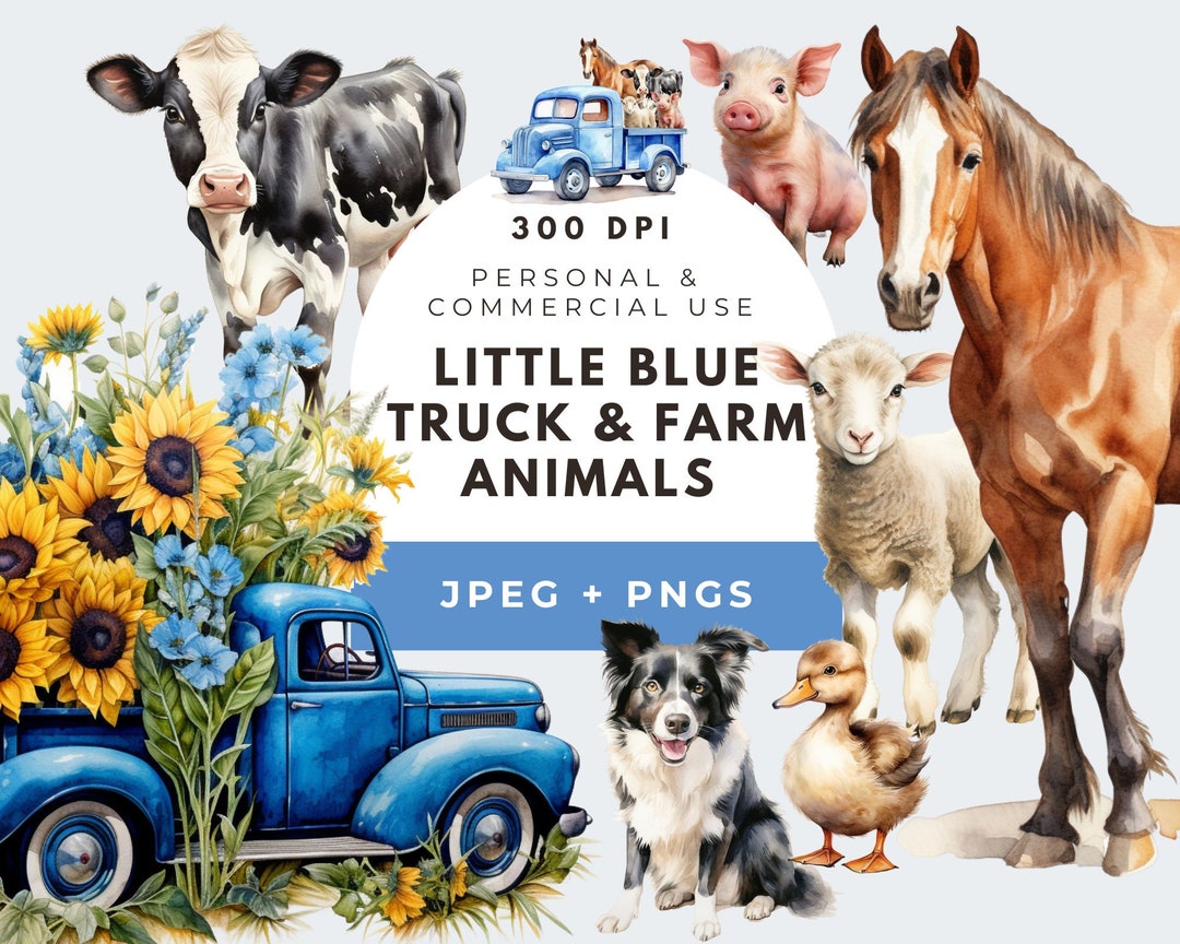 Little Blue Truck, Beep Beep Beep, Blue Truck Birthday Party, Little ...