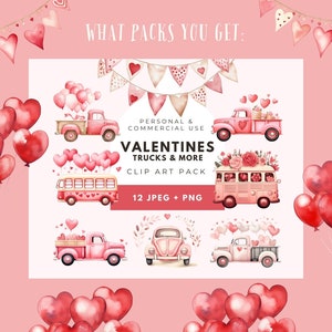 Valentine's Day Clipart Bundle, Valentine Day Clipart, Clipart Png ...