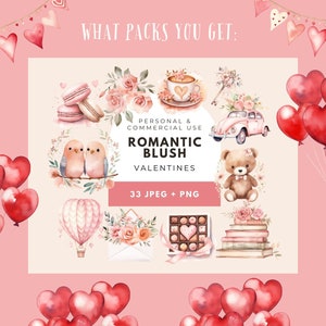 Valentine's Day Clipart Bundle, Valentine Day Clipart, Clipart Png ...