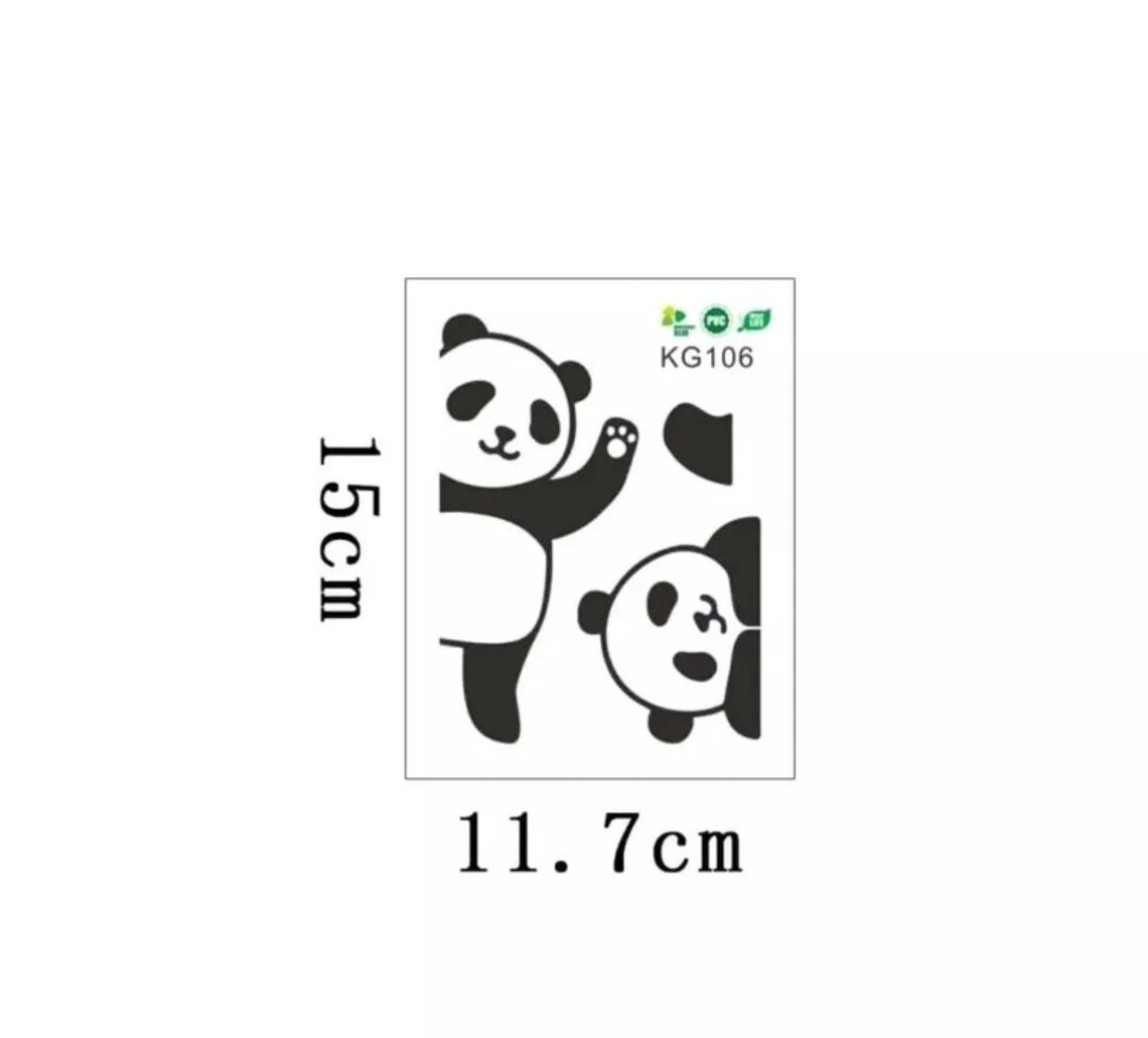 Panda Light Switch Sticker for Kids - Etsy