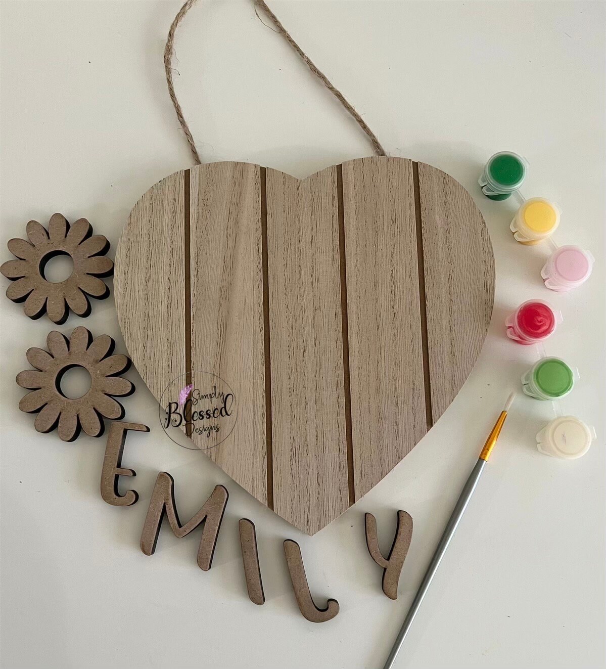 DIY Custom Sign Kit, Paint Your Own Personalized Sign, Bedroom Door ...