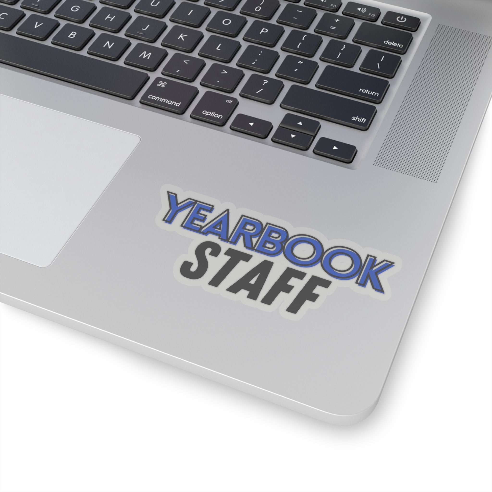 Yearbook Staff Sticker // Royal Blue - Etsy