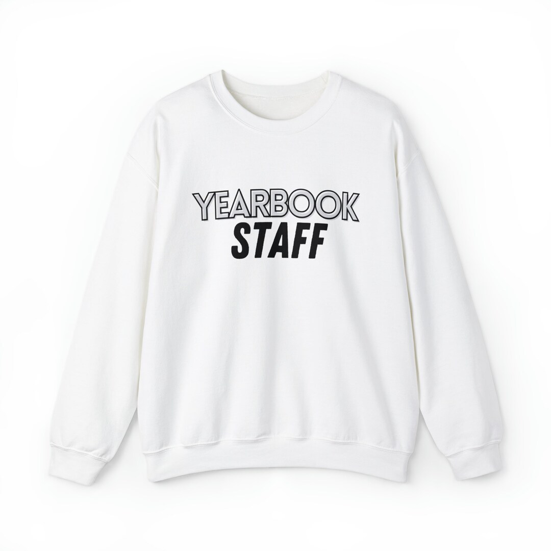 Yearbook Staff Crew Neck - Etsy
