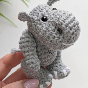 Learn to Crochet KIT, Amigurumi Hippo DIY Kit for Beginners - Etsy