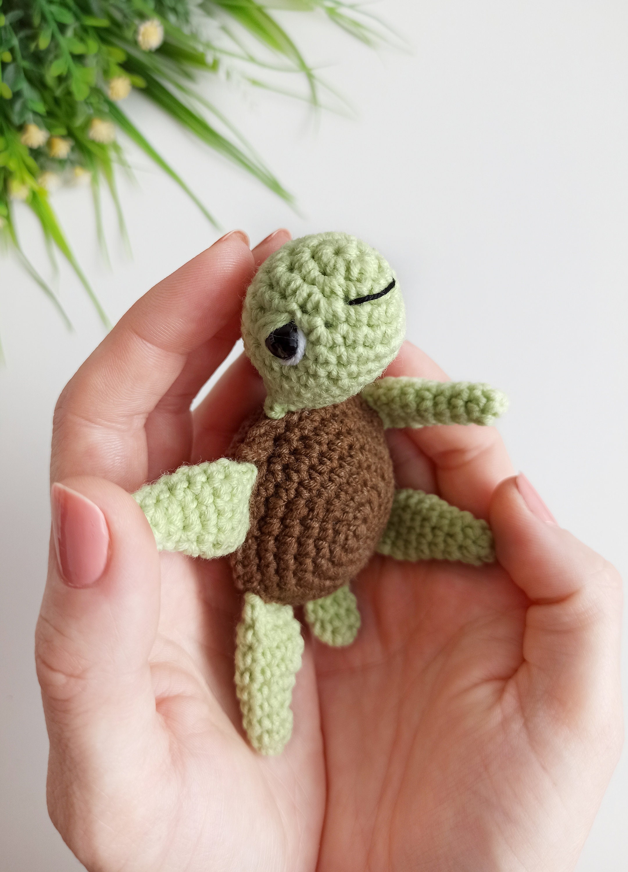 Learn to Crochet KIT, Amigurumi Turtle Craft KIT for Beginners - Etsy