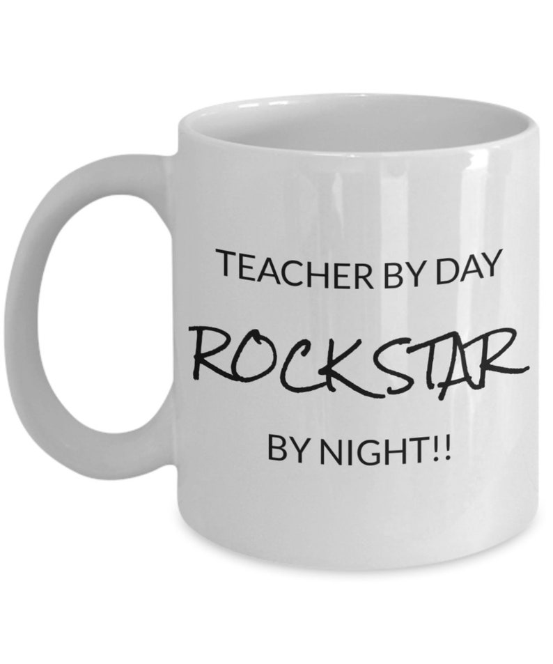 Rockstar Coffee Mug, Coworker Gift Idea, Teacher Cup, Gift for Him ...