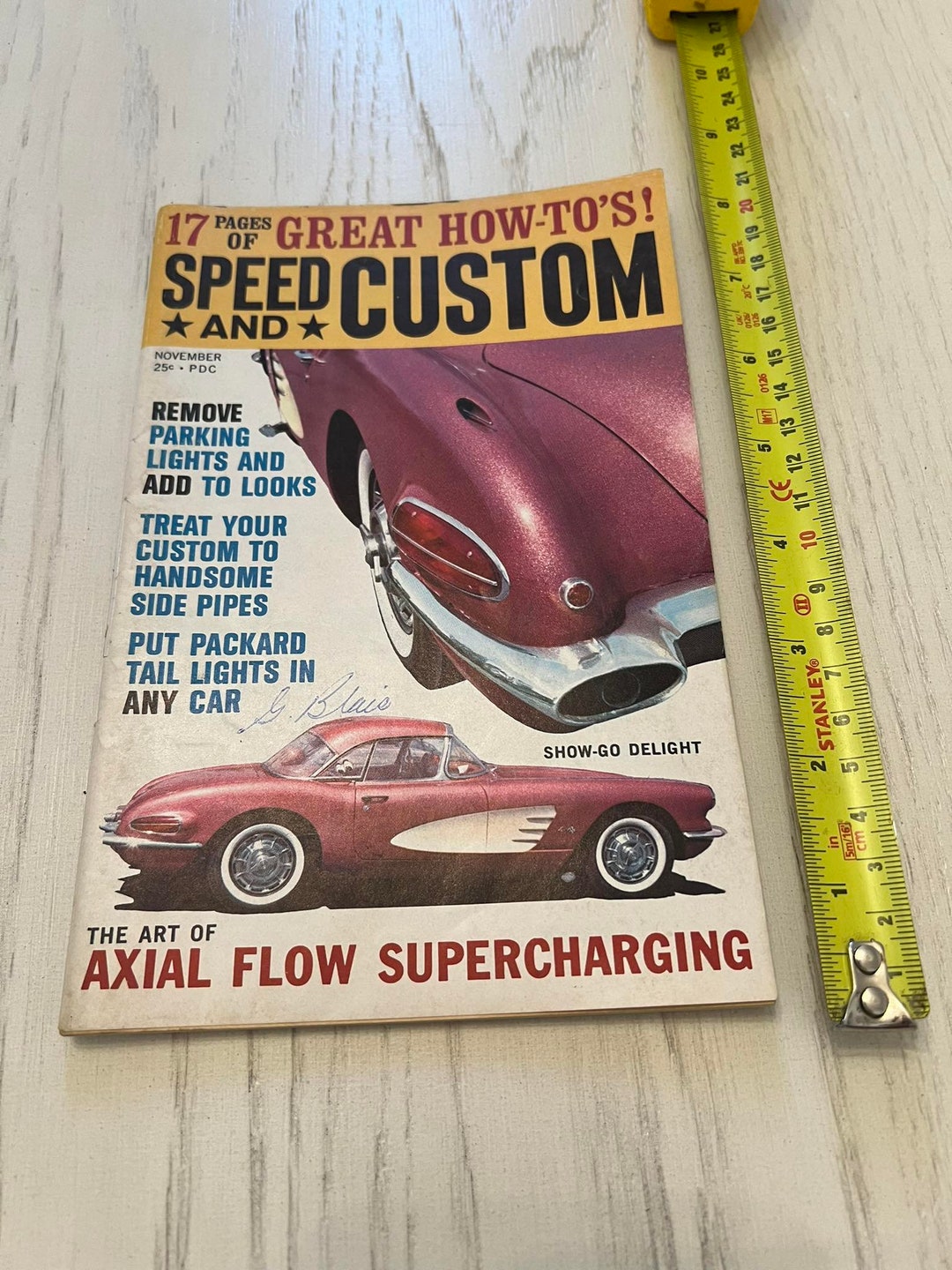SPEED & CUSTOM 11 1962 1930 Chrysler 1955 Chevrolet Axial - Etsy