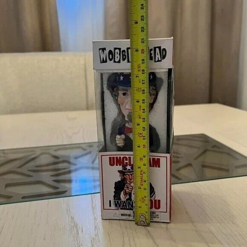 Uncle Sam I Want You Bobblehead Wobblehead Fourth of July - Etsy