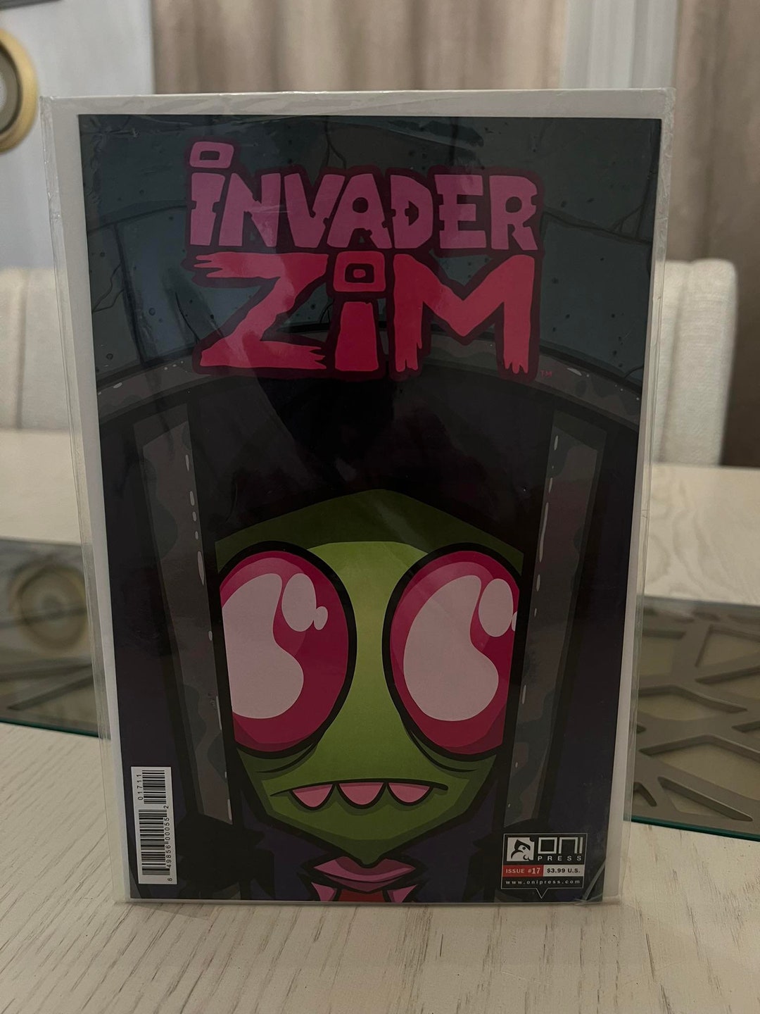 INVADER ZIM Comic 17 Oni Press Issue 17A Cover Bagged & - Etsy