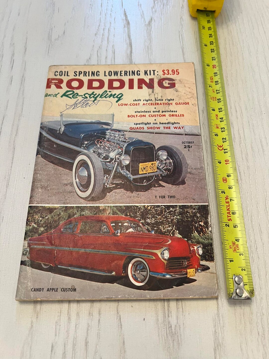 Vintage 1950s Rodding and Re-styling little Pages Magazine - Etsy
