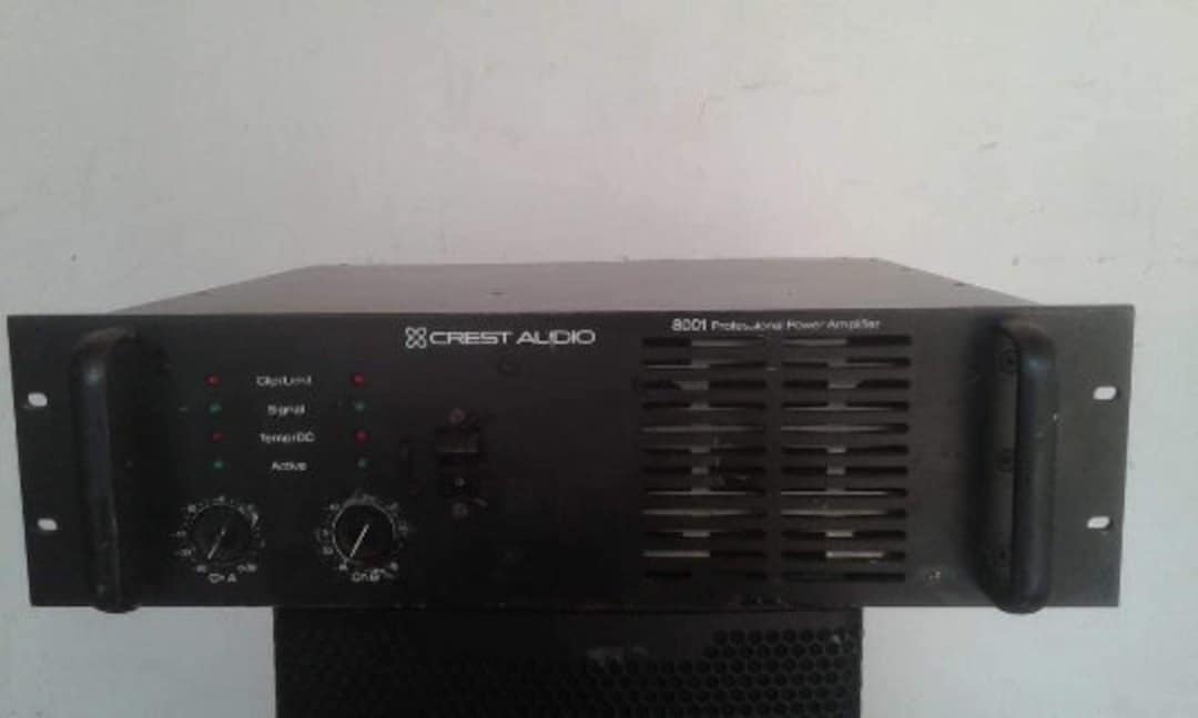Rare Crest Audio 8001 Power Amplifier Famous for Hifi and Pro - Etsy