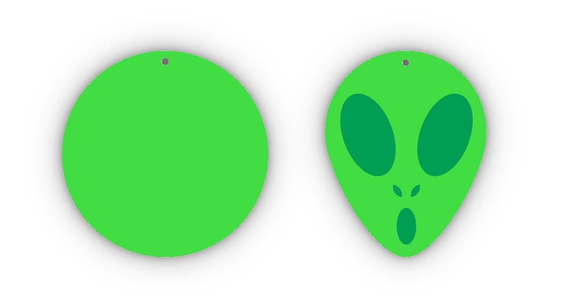 Ayase Momo - Dandadan - Alien Earrings 2 Variant 3D Model - Etsy