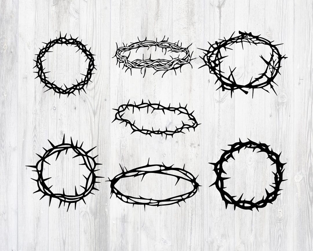 Crown of Thorns Bundle Svg , Easter SVG, Jesus Bundle SVG, Religious ...