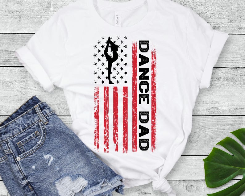 Dance Dad for Father's Day Svg, Patriotic Svg, American Flag Svg ...