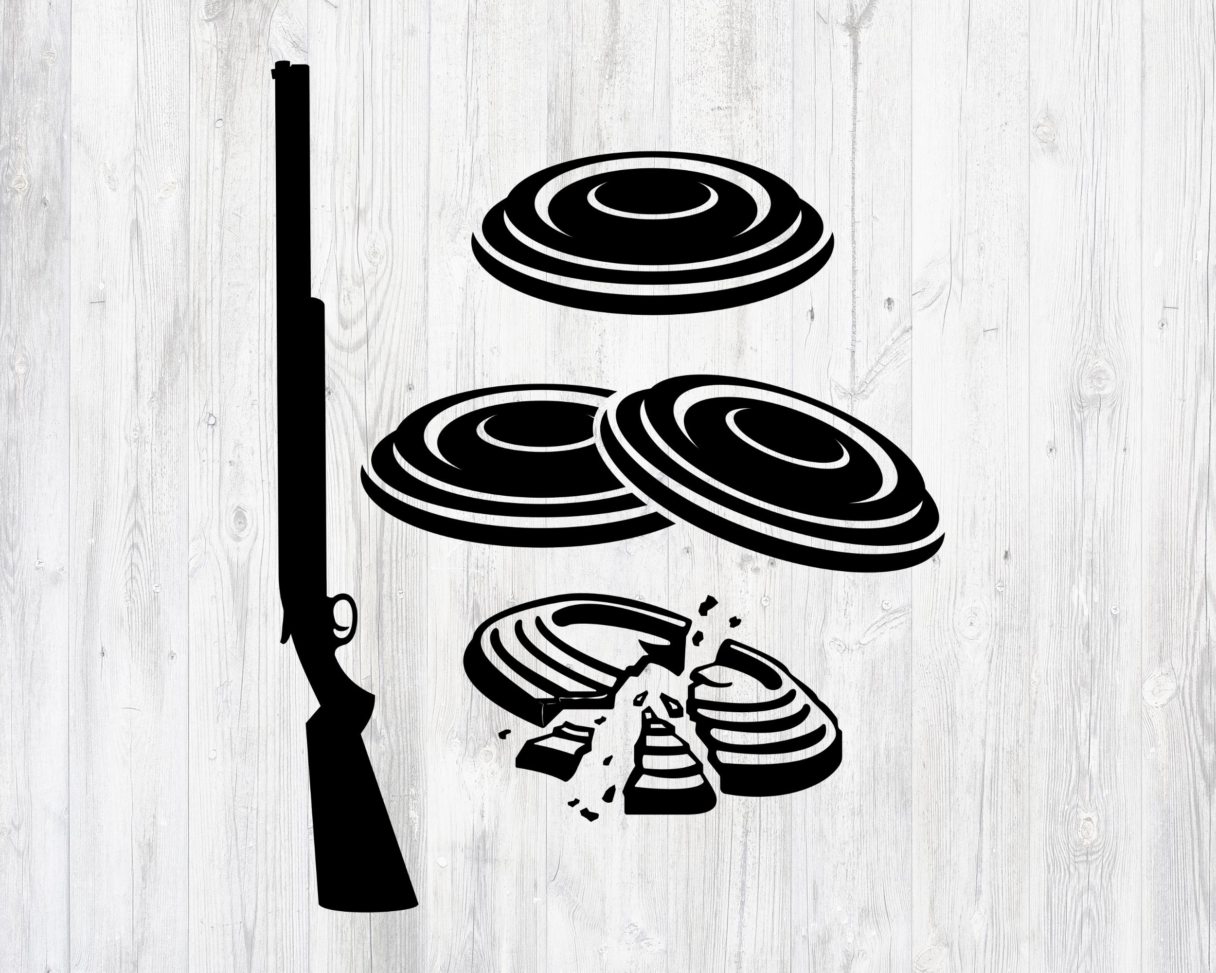 Clay Target SVG File, Trapshooting SVG File, Skeet Shooting SVG ...
